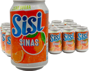 Sisi Sinas Zero Sugar (24 x 0,33 Liter blik NL) - Five Star Trading Holland