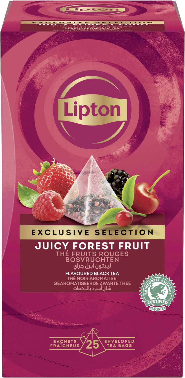 Lipton Exclusive Selection Juicy Forest Fruit (6 x 25 teabags) - Five ...