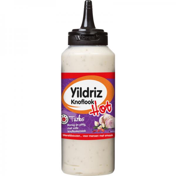 Yildriz Turkse Knoflooksaus Hot (6 x 265 ml) - Five Star Trading Holland