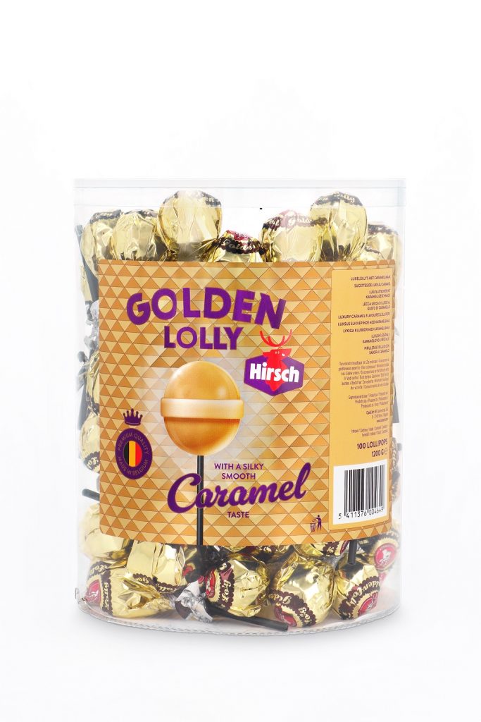 Hirsch Golden Lolly (100 pcs.) - Five Star Trading Holland