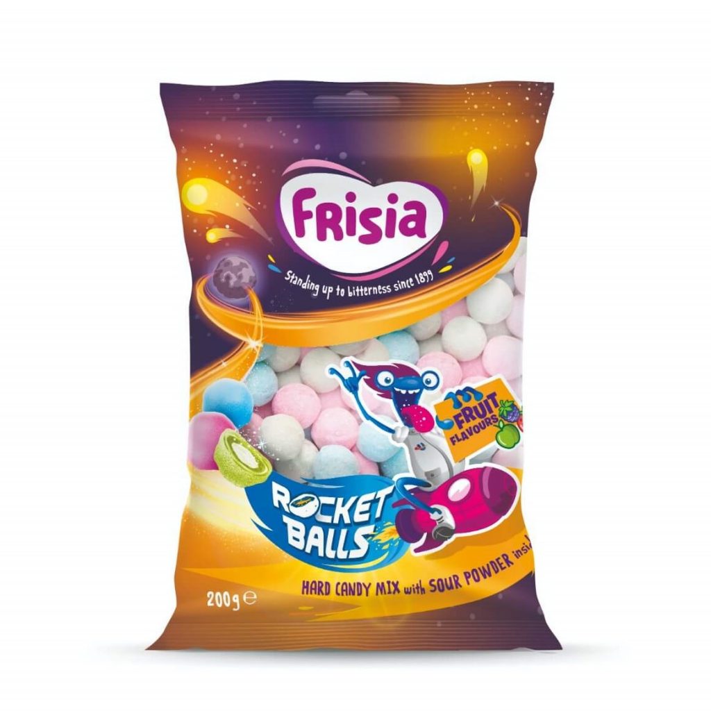Frisia Rocket Balls Fruitmix (12 x 200g bags) - Five Star Trading Holland