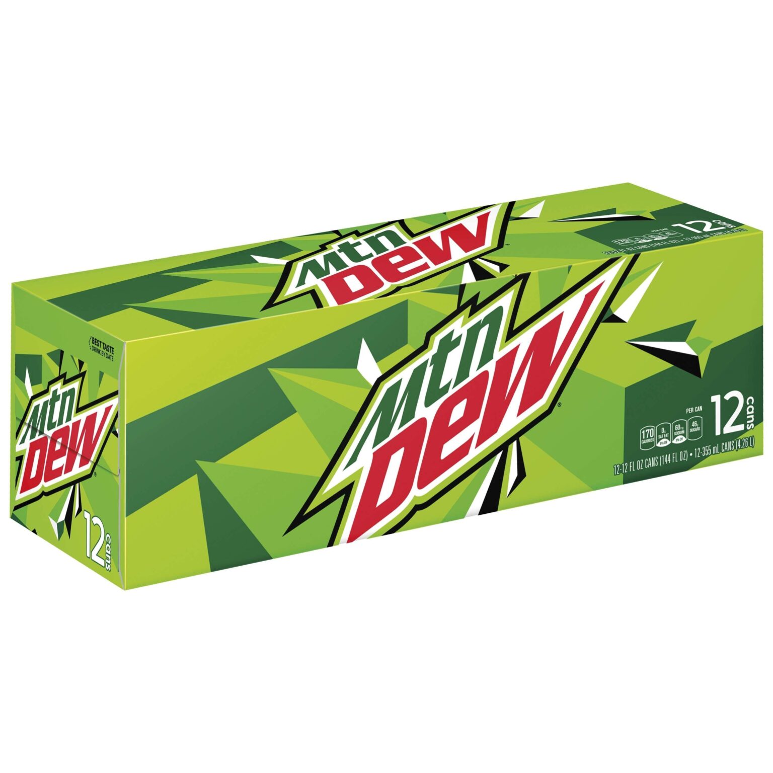 Mountain Dew USA Original (12 x 0,355 Liter Blik) - Five Star Trading ...