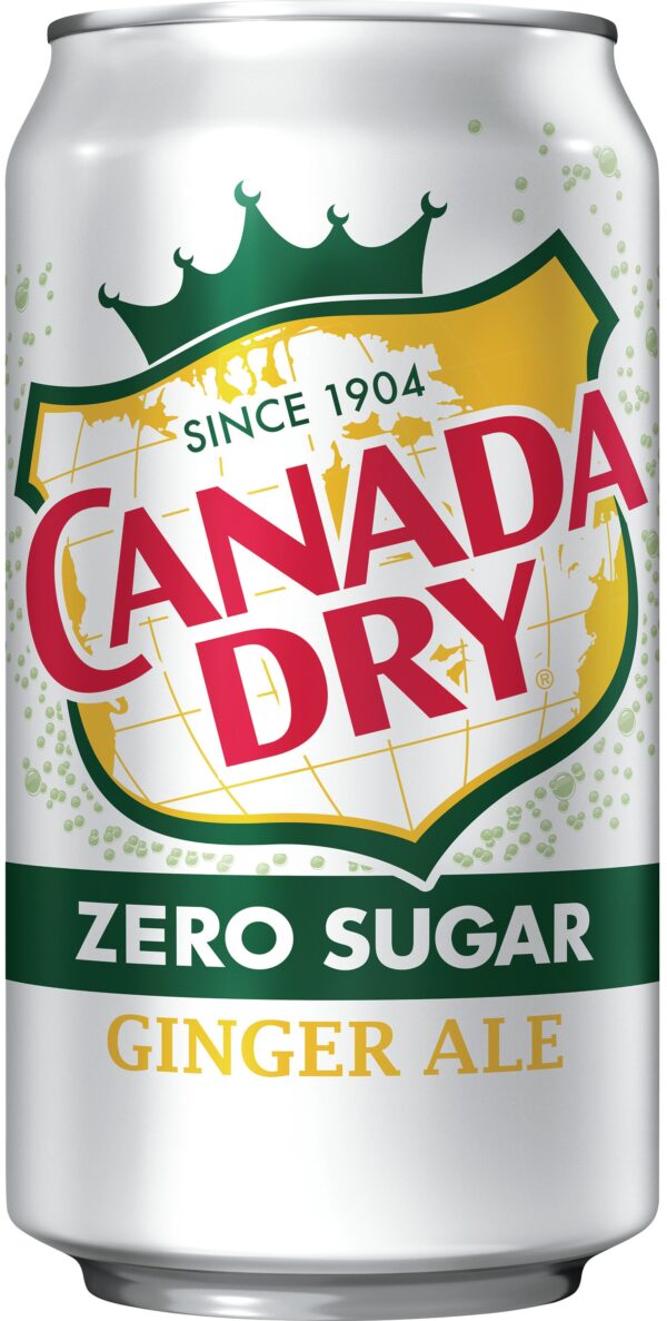 Canada Dry USA Ginger Ale Zero Sugar (12 x 0,355 Liter blik) - Five ...