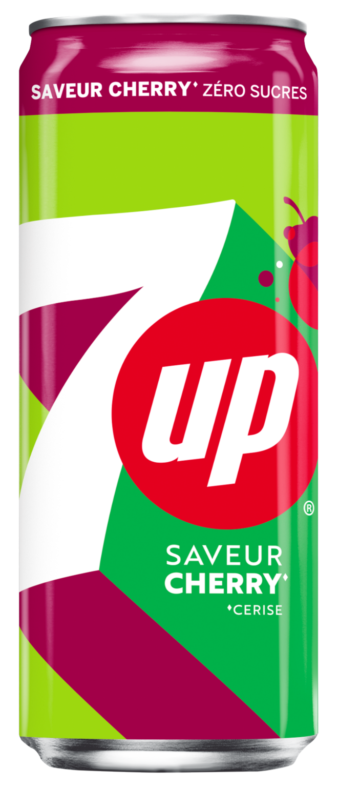 7-Up Cherry Zero (24 x 0,33 Liter blik FR) - Five Star Trading Holland