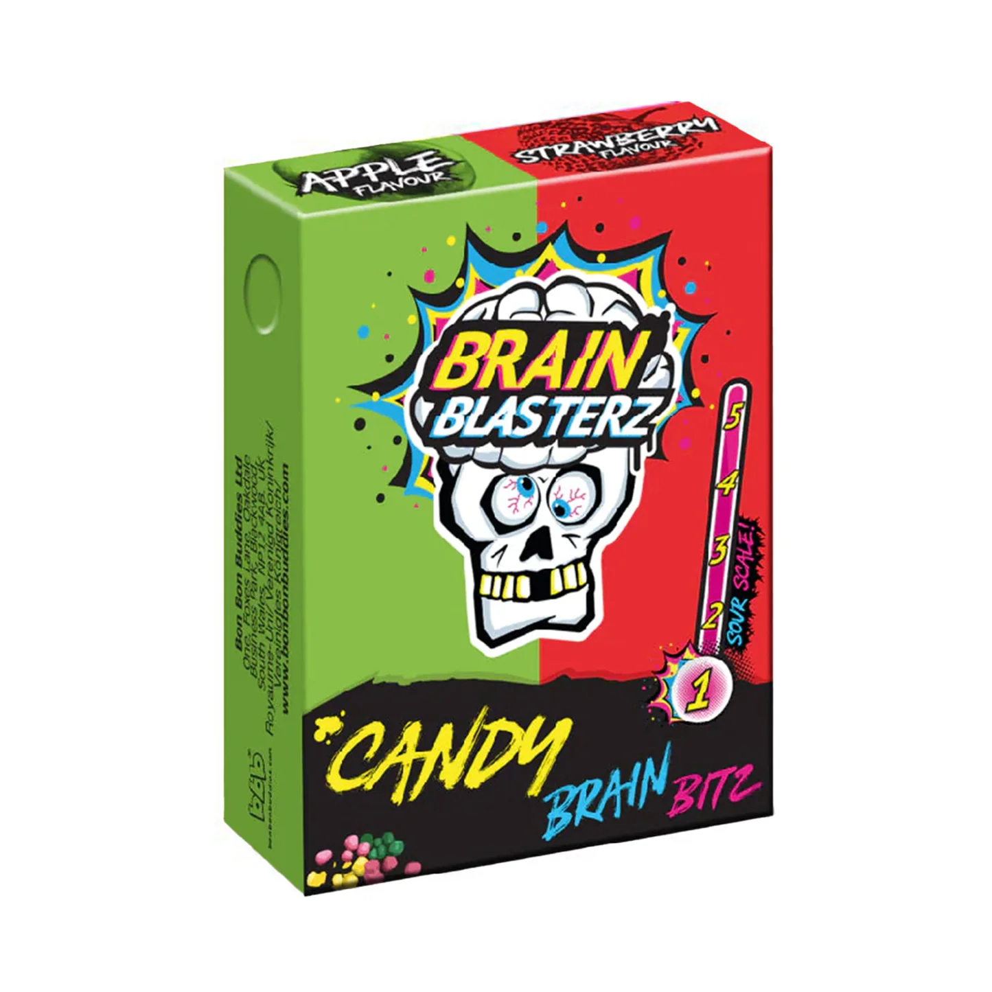 Brain Blasterz Brain Bitz (12 x 45 Gr. UK) - Five Star Trading Holland