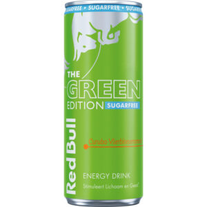Red Bull Energy The Green Edition Sugar Free (12 x 0,25 liter cans NL ...