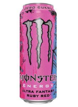 Monster Energy Ultra Fantasy Ruby Red (12 x 0,5 Liter cans PL) - Five ...
