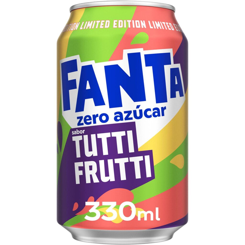 Fanta Tutti Frutti Zero Sugar (24 x 0,33 Liter blik ES) - Five Star ...