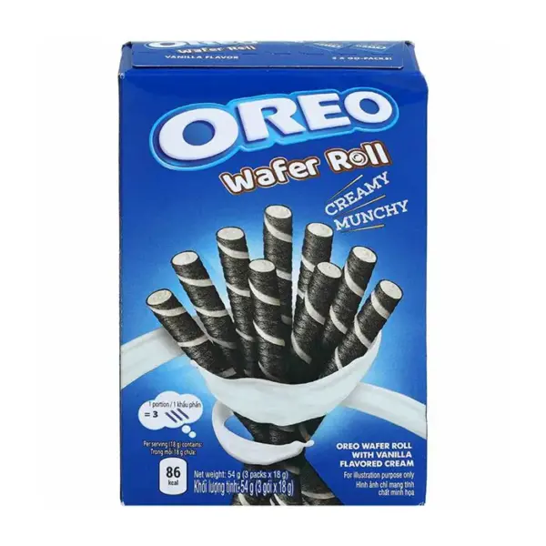 Oreo Wafer Roll Vanilla (20 x 54g) - Five Star Trading Holland