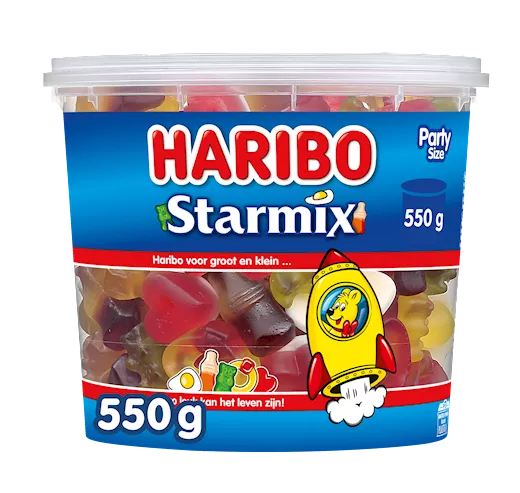 Haribo Starmix Silo (550g) - Five Star Trading Holland